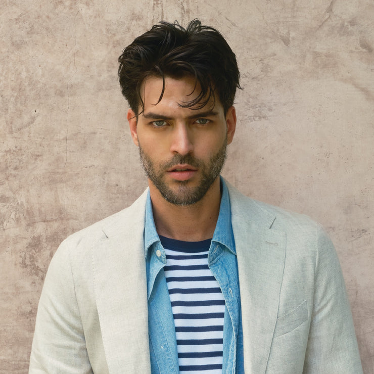 Vest Cuello V Lino – Saville Row