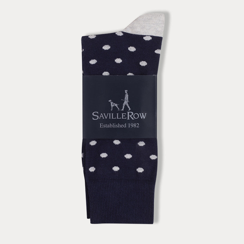 Calcetin Fantasia Lunares – Saville Row