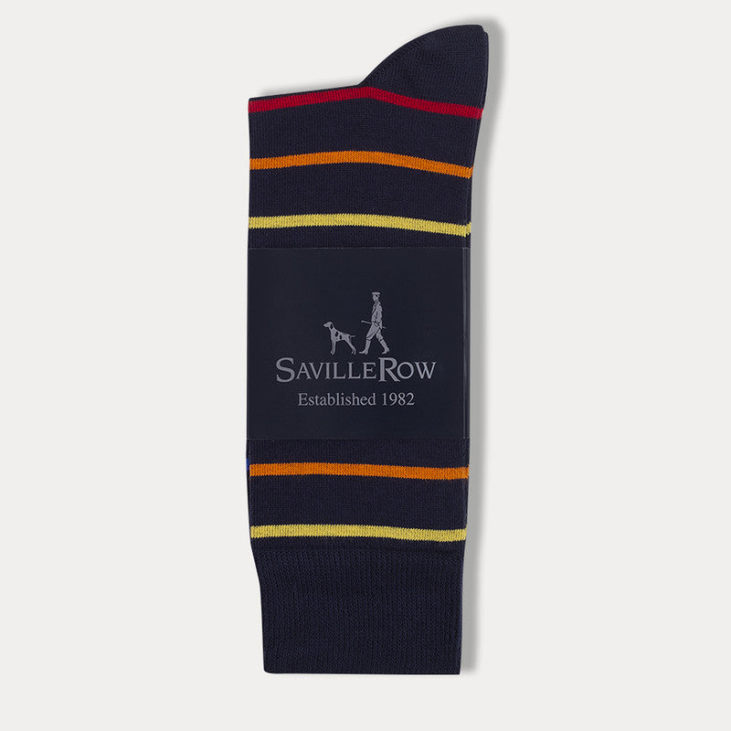 Calcetín Fantasía Color Stripes – Saville Row