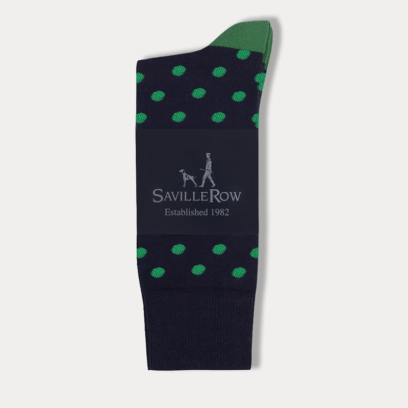 Calcetin Fantasia Lunares – Saville Row